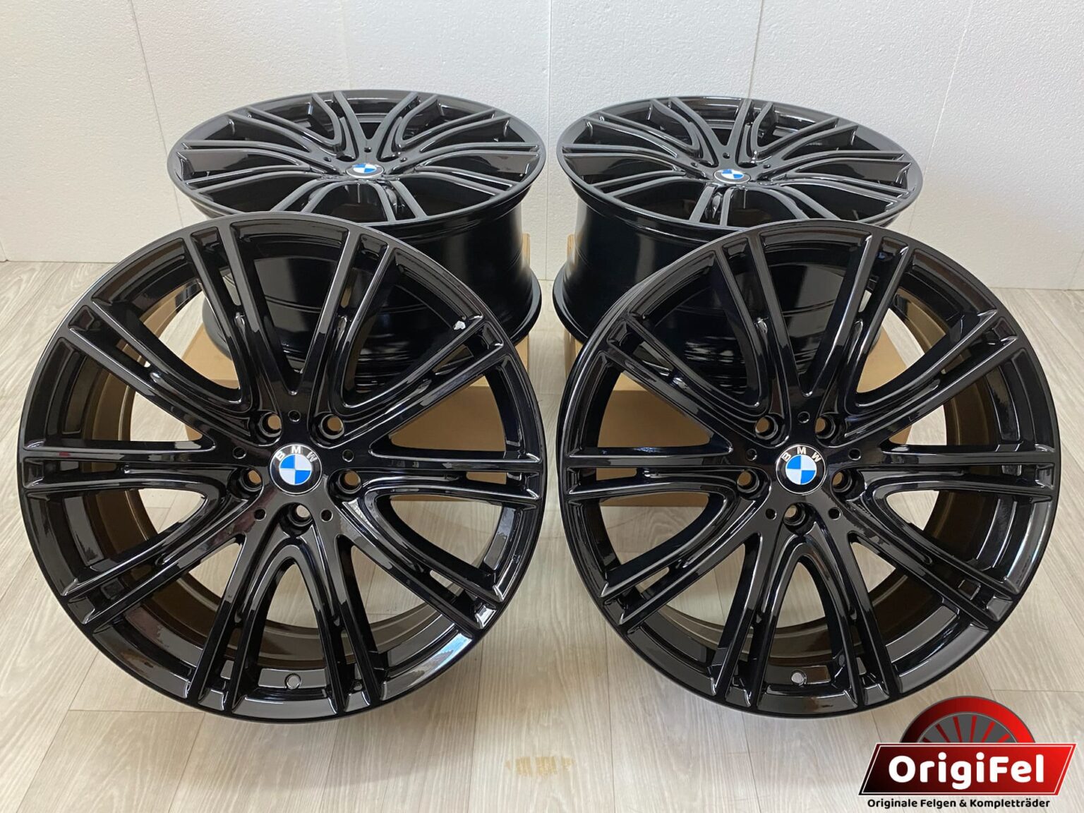 NEU Original BMW 5er G30 G31 Styling 759 20 Zoll Felgen Alufelgen 8053501 8053502 schwarz ...